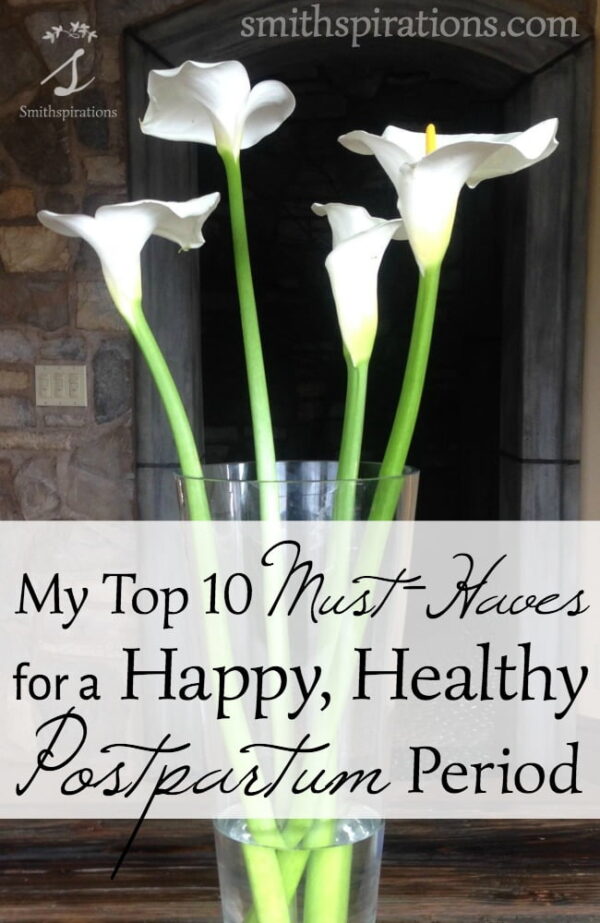 10 Must-Haves for a Happy, Healthy Postpartum Period