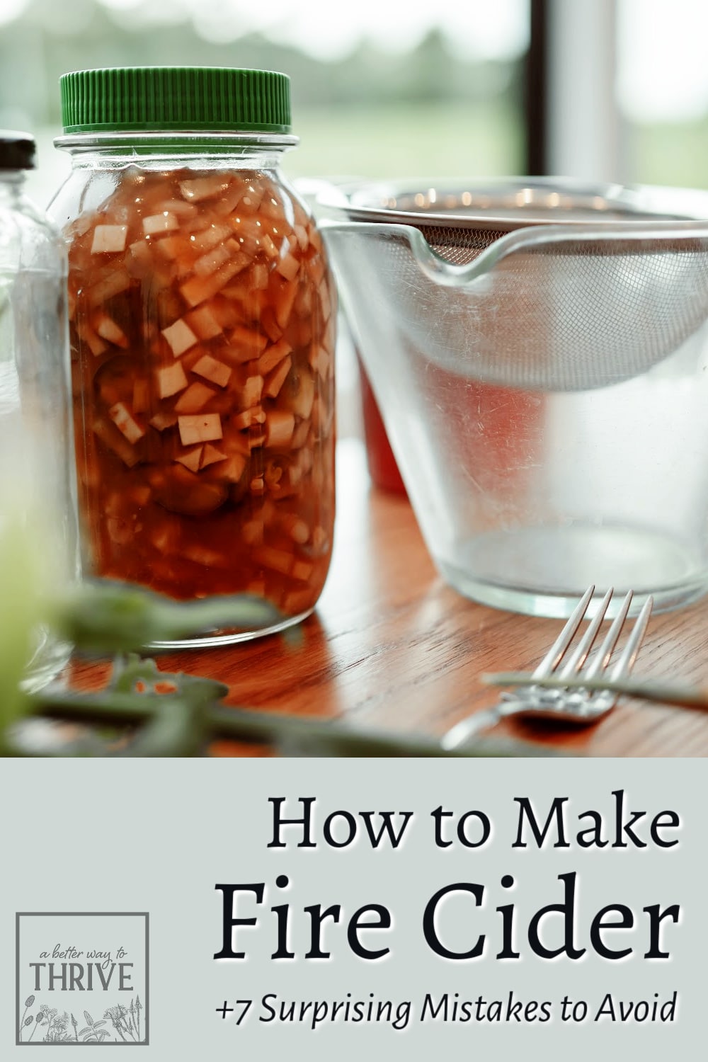 How to Make Fire Cider & 7 Surprising Mistakes to Avoid