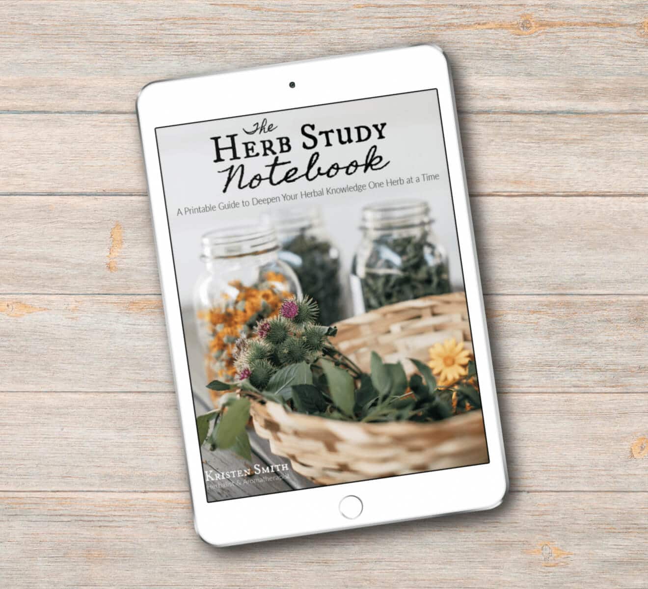 The Herb Study Notebook - A Better Way to Thrive